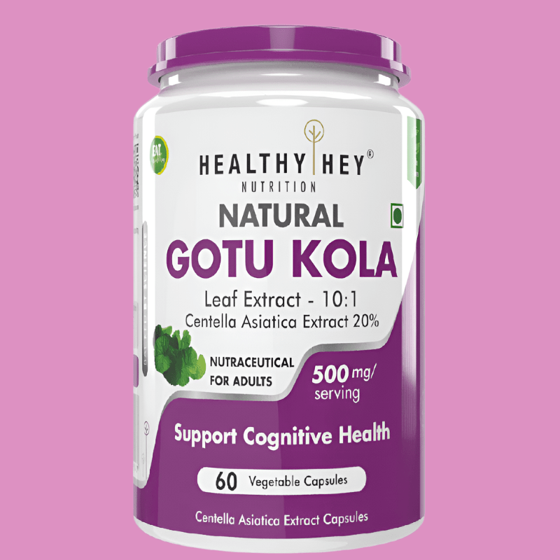 Buy Gotu Kola Extract Supplement, Adaptogen for Brain & Nervous System Support, Calming, Mental ...