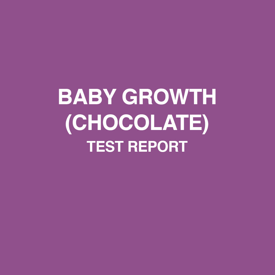Baby Growth chocolate Flavour test report - HealthyHey – HealthyHey ...