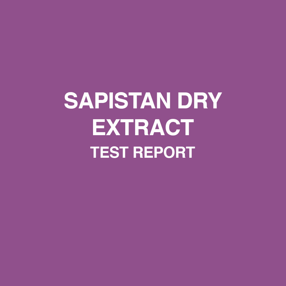 Sapistan Extract test report - HealthyHey – HealthyHey Nutrition