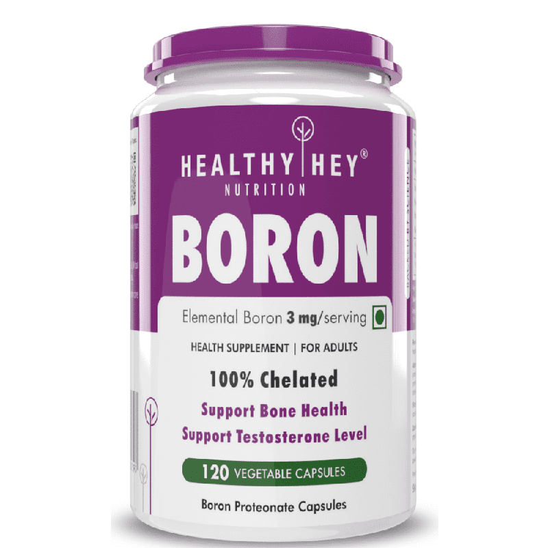 Boron 3 mg,Support bone Health & testosterone levels -Trace Mineral ...