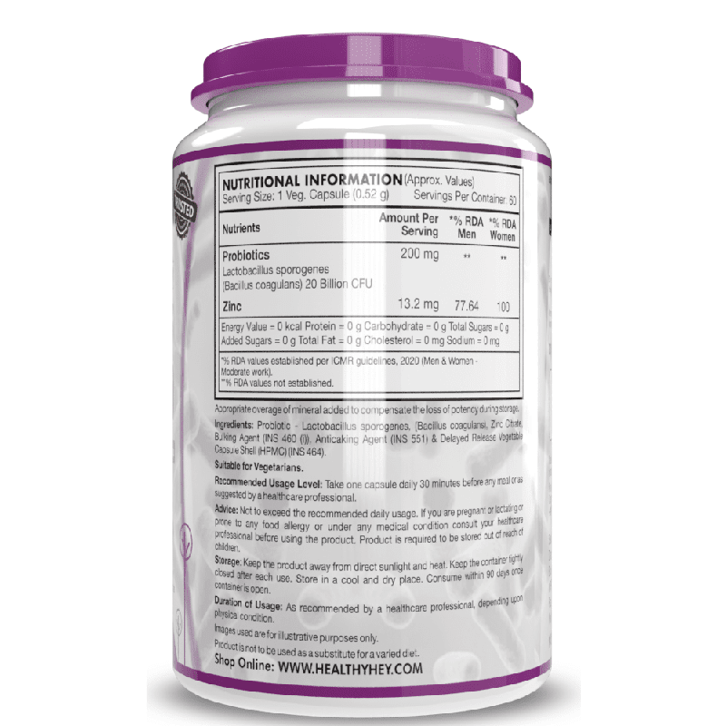 Buy Probiotic Supplement: 20 Billion CFU, Delayed-Release Capsules ...