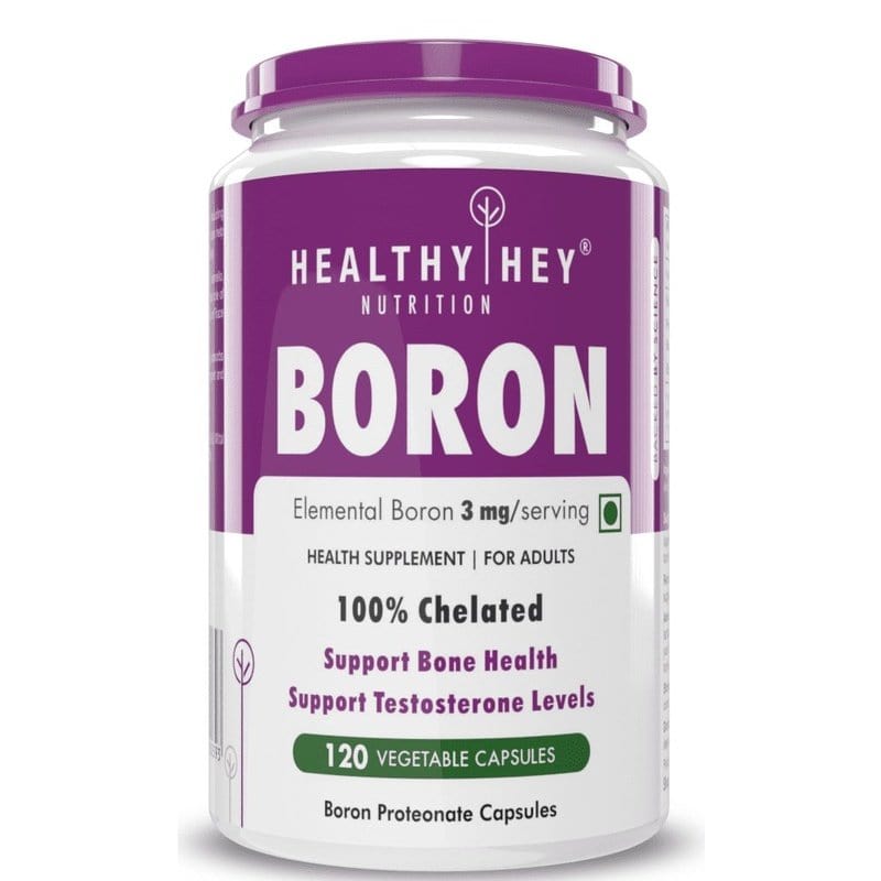 Buy Boron 3 mg,Support bone Health & testosterone levels -Trace Mineral ...